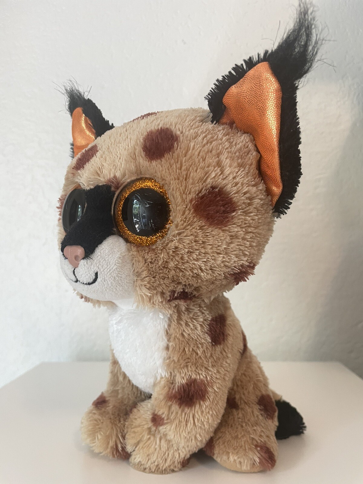 BUCKWHEAT THE BOBCAT TY BEANIE BOO. MEDIUM SIZE IN GREAT CONDITION. | eBay
