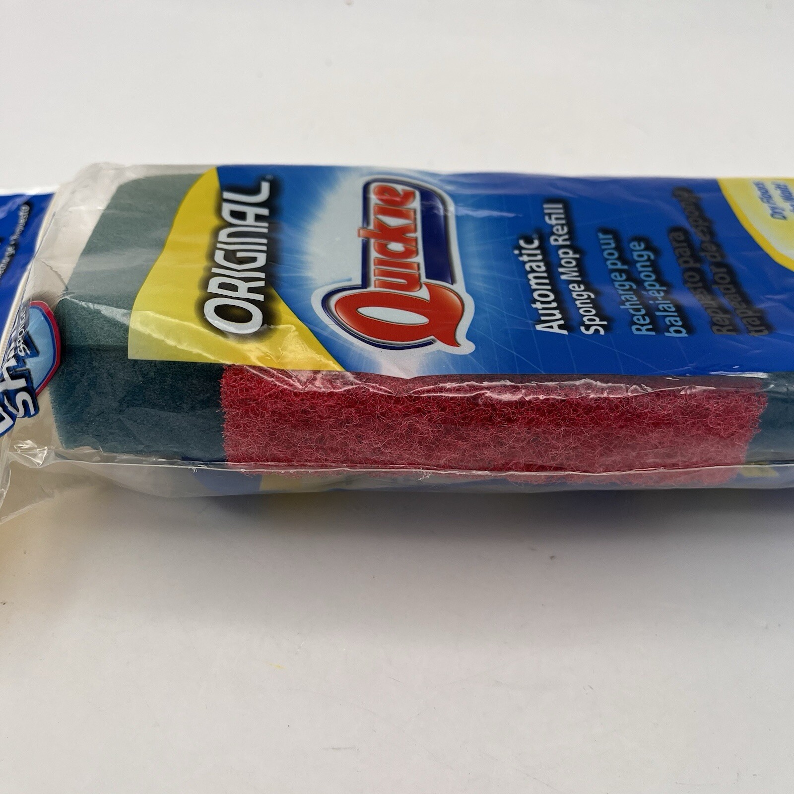 Quickie Automatic Sponge Mop Refill Type S (3" X 9") - Blue (0442) for ...