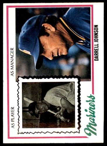 1978 TOPPS DARRELL JOHNSON (105) SEATTLE MARINERS #79 | eBay