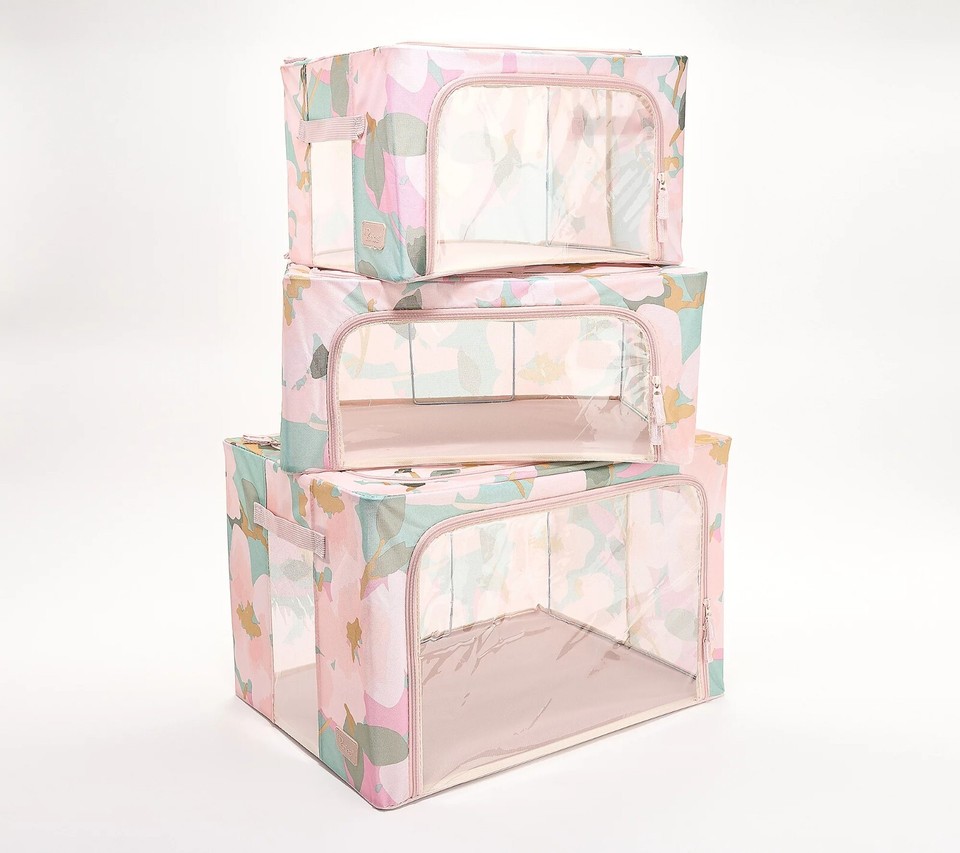 Periea S3 Collapsible Small, Medium and Large Storage Boxes V37859 | eBay