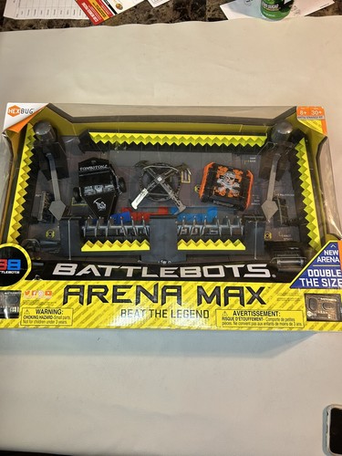 HEXBUG BattleBots Arena MAX NIB Brand New RC Hex Bug Battle Bots Toy ...