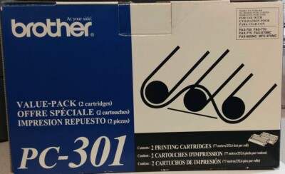 Brother PC-301 Print Cartridge Genuine - 1 Cartridge | eBay