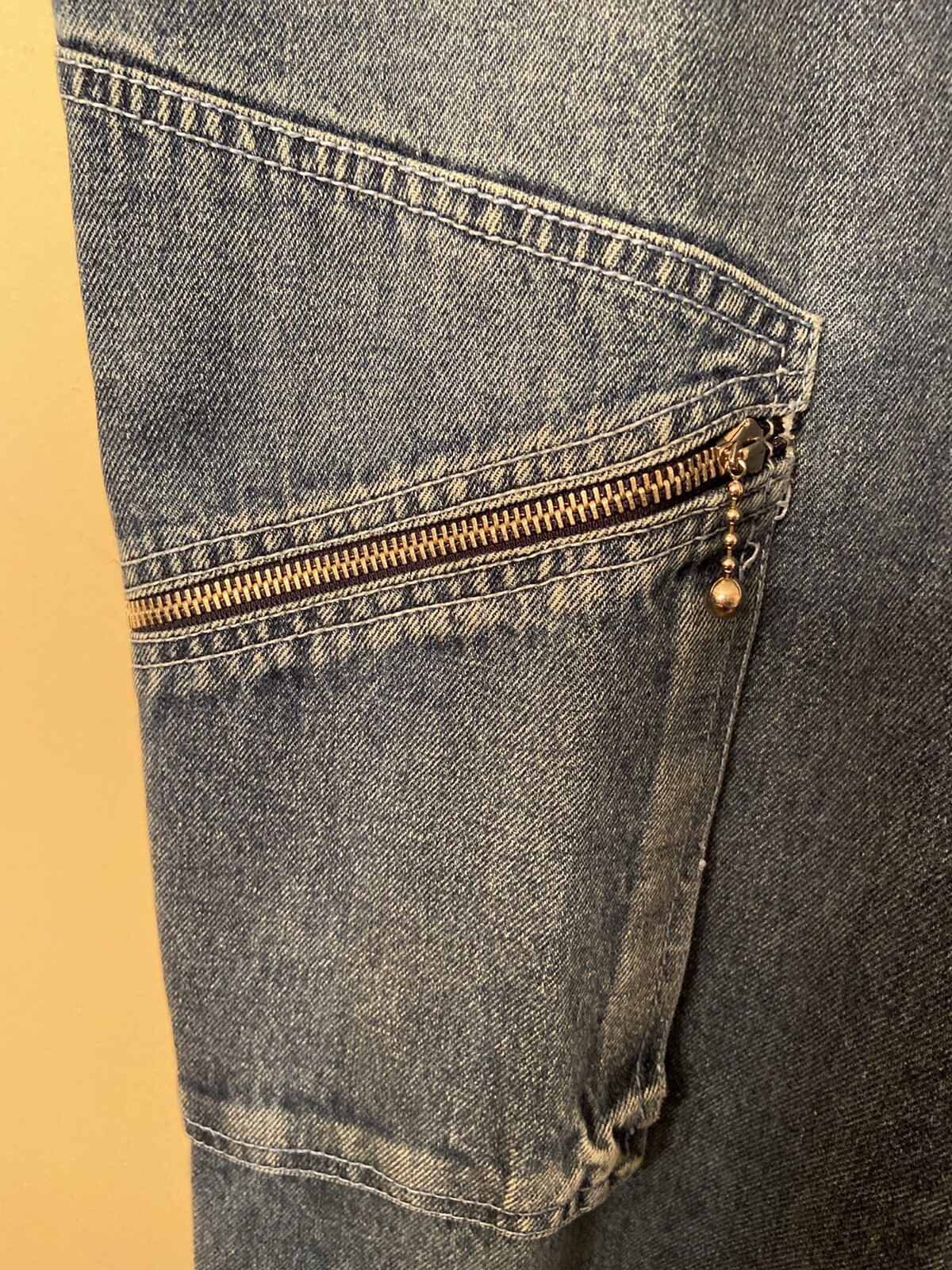 Women’s C&A Jingler Jeans Adjustable Waist Lots Of Zippers (1 Zip Tab ...