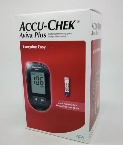 Accu-Chek Aviva Plus Blood Glucose Monitor for sale online | eBay