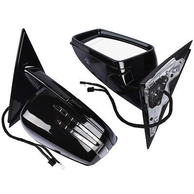 Pair Rearview Mirror LH + RH Power Fold for Mercedes W221 S550 600 S63 ...