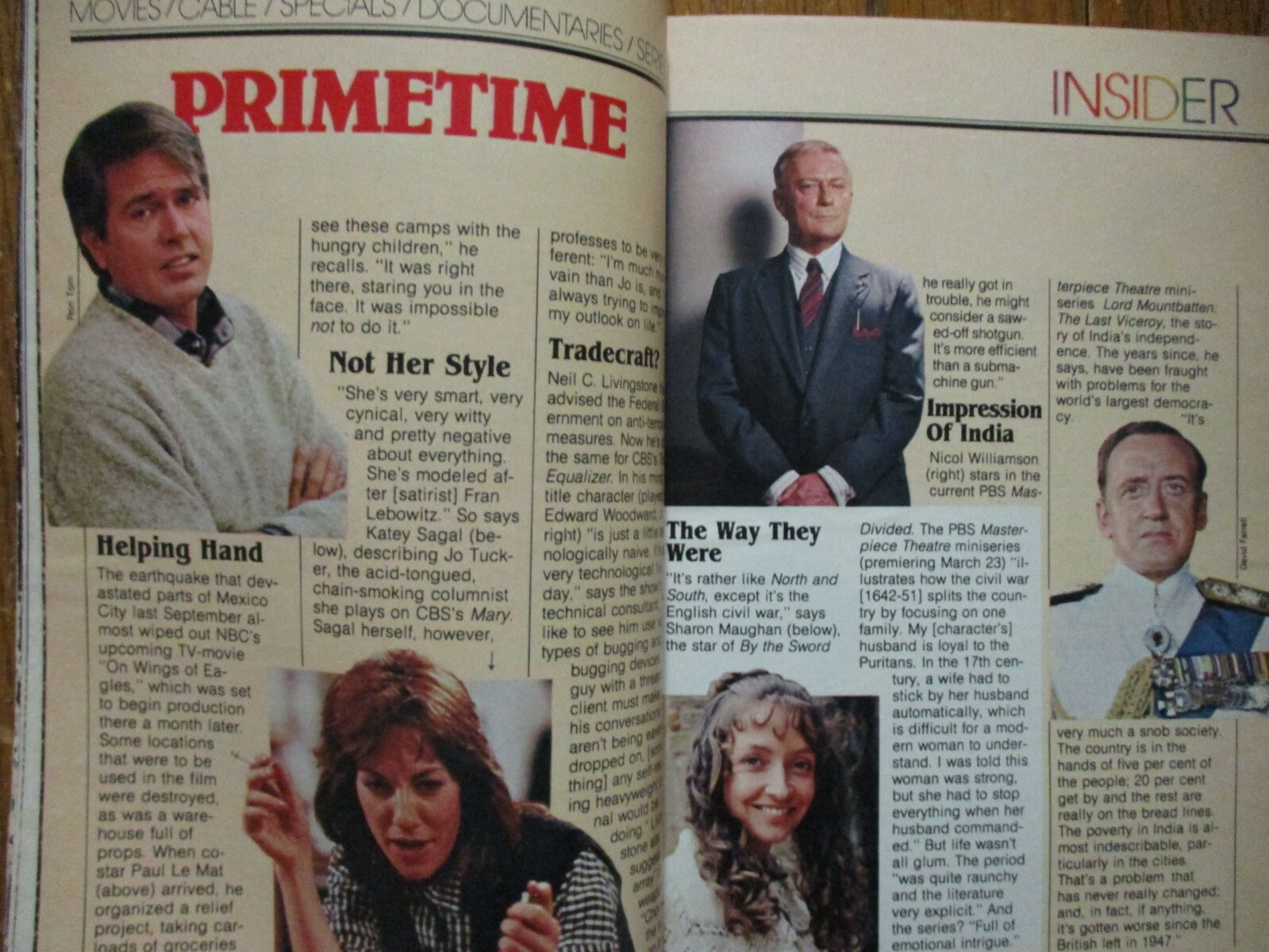 Feb 22-28, 1986 TV Guide(JANE SEYMOUR/LEE HORSLEY/CHERYL LADD/AILEEN ...