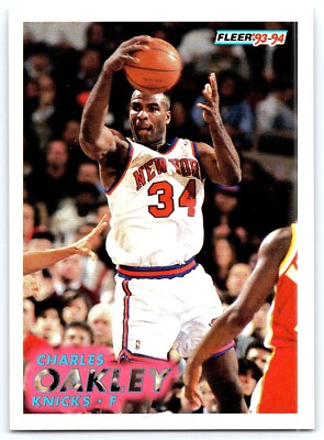 1993-94 Fleer Basketball - #143 Charles Oakley New York Knicks | eBay