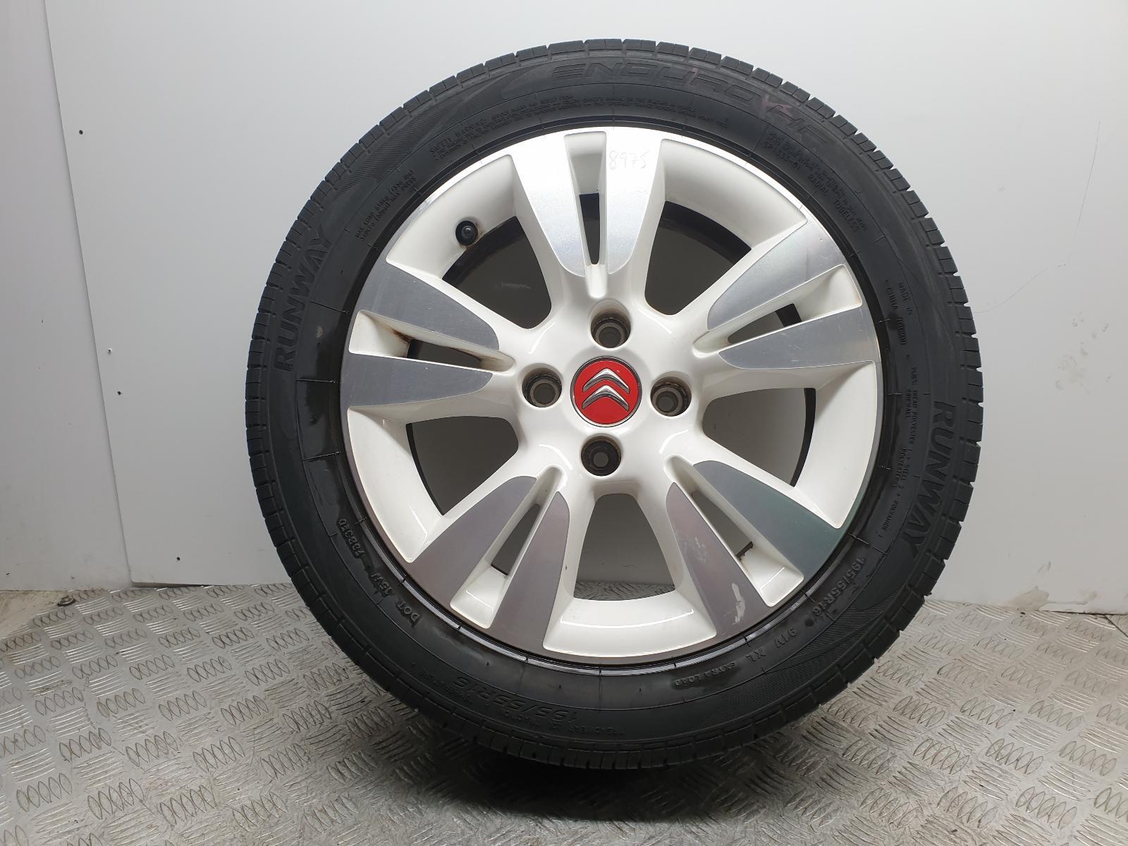 2014 CITROEN DS3 MK1 FL ALLOY WHEEL AND TYRE 195 55 15 5402AR | eBay UK