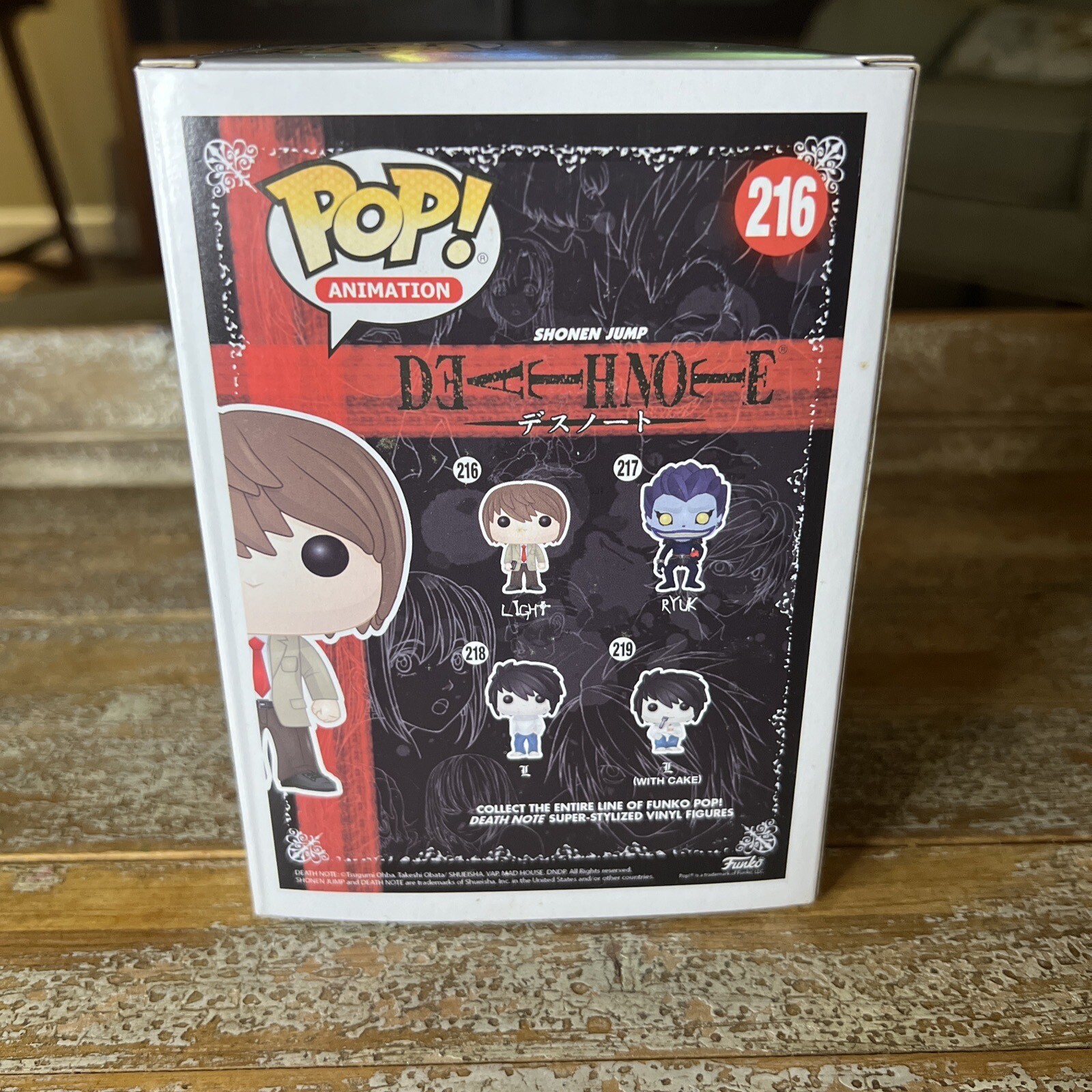 Funko Pop! Vinyl: Death Note - Light #216 for sale online | eBay