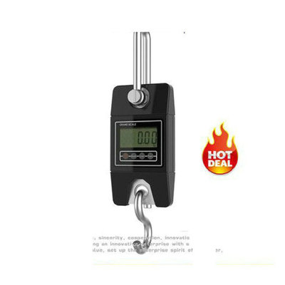 300 KG / 600 LBS x 100g Digital Hanging Scale SF-912 Industrial Crane ...