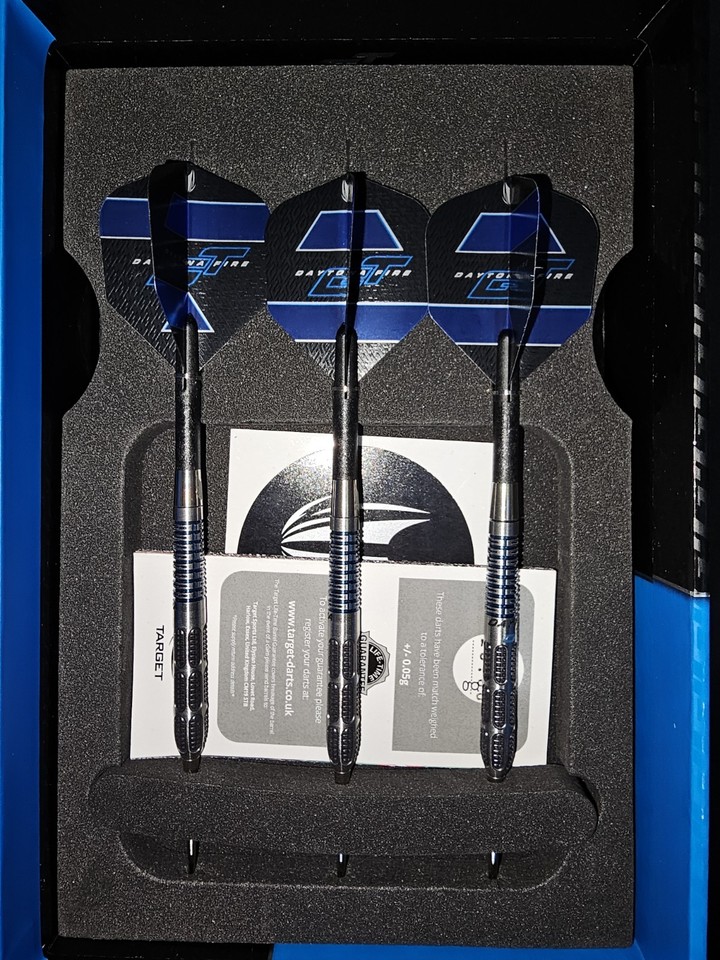 Target Daytona Fire GT02 Tungsten Steel Tip Darts 23g | eBay UK