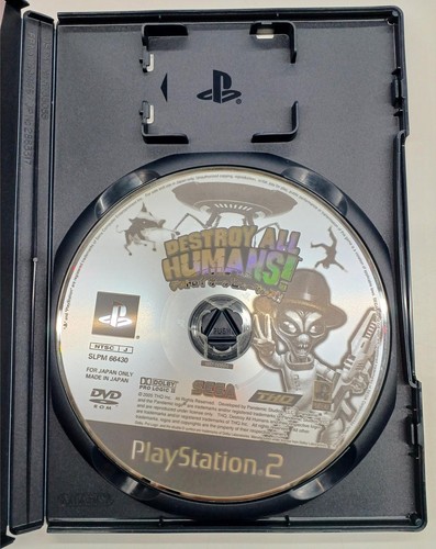 PS2 software Model No. Destroy All Humans SEGA from JAPAN | eBay