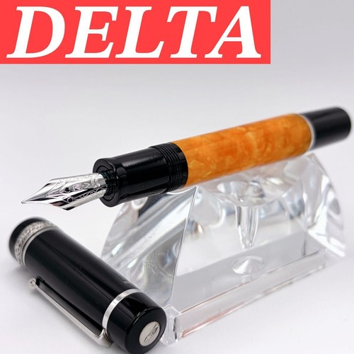 Rare DELTA Fountain Pen DOLCEVITA 18K F Nib Luxury Stationery | eBay