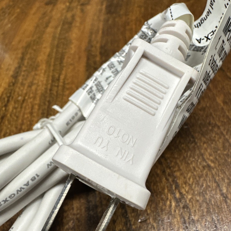 Indoor Outdoor Led Rope Light Power Cord DL-2W(H)-18ft-EX-A White | eBay