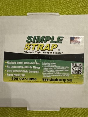 Simple Strap Heavy Duty 20-Feet Tie Down Strap | eBay