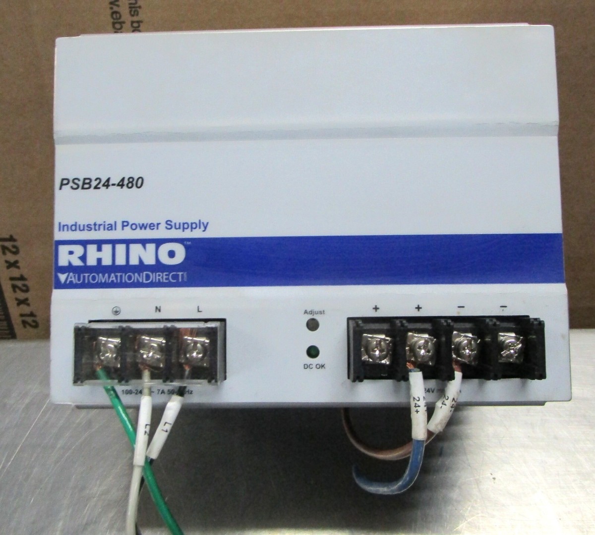 Rhino Power Supply 24 Volt Rhino PSM24 360S (360W) Industrial Power