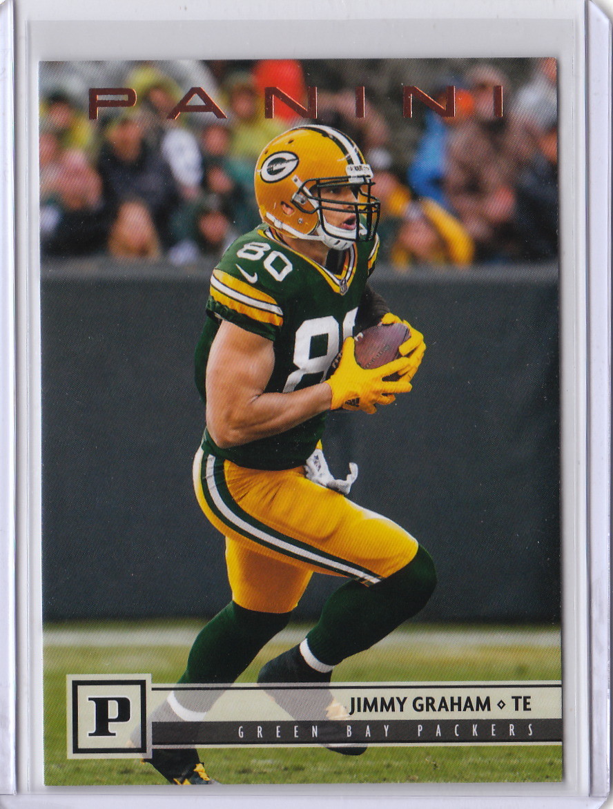 2018 Panini Football Bronze Knight Parallel #114 Jimmy Graham Packers ...