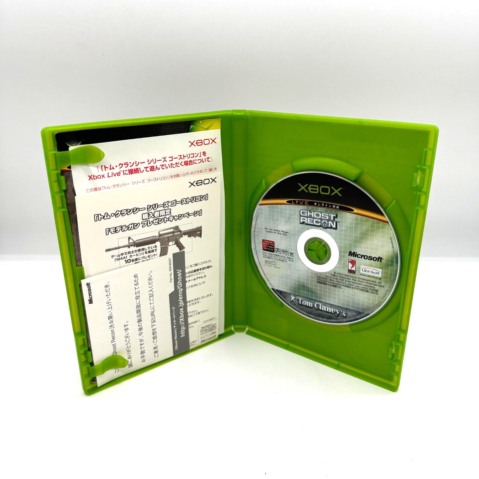 Tom Clancy's Ghost Recon CIB Original Xbox Japanese Japan Import | eBay