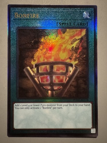 YUGIOH BONFIRE (SPELL) ASIA ENGLISH EDITION PHNI-AE118 ULTIMATE RARE | eBay