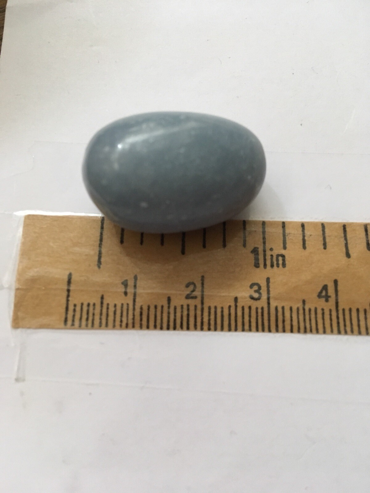 Crystal Healing BLUE ANGELITE Gemstone THROAT Chakra Reiki Charged Calm ...