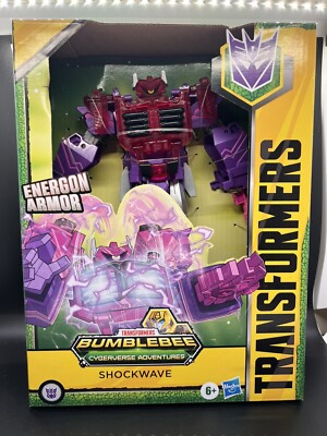 Transformers Bumblebee Cyberverse Adventures Evil Shockwave | eBay