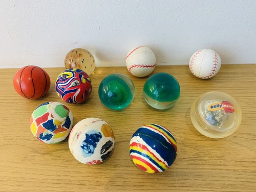 11 Assorted Vintage bouncy balls | eBay UK