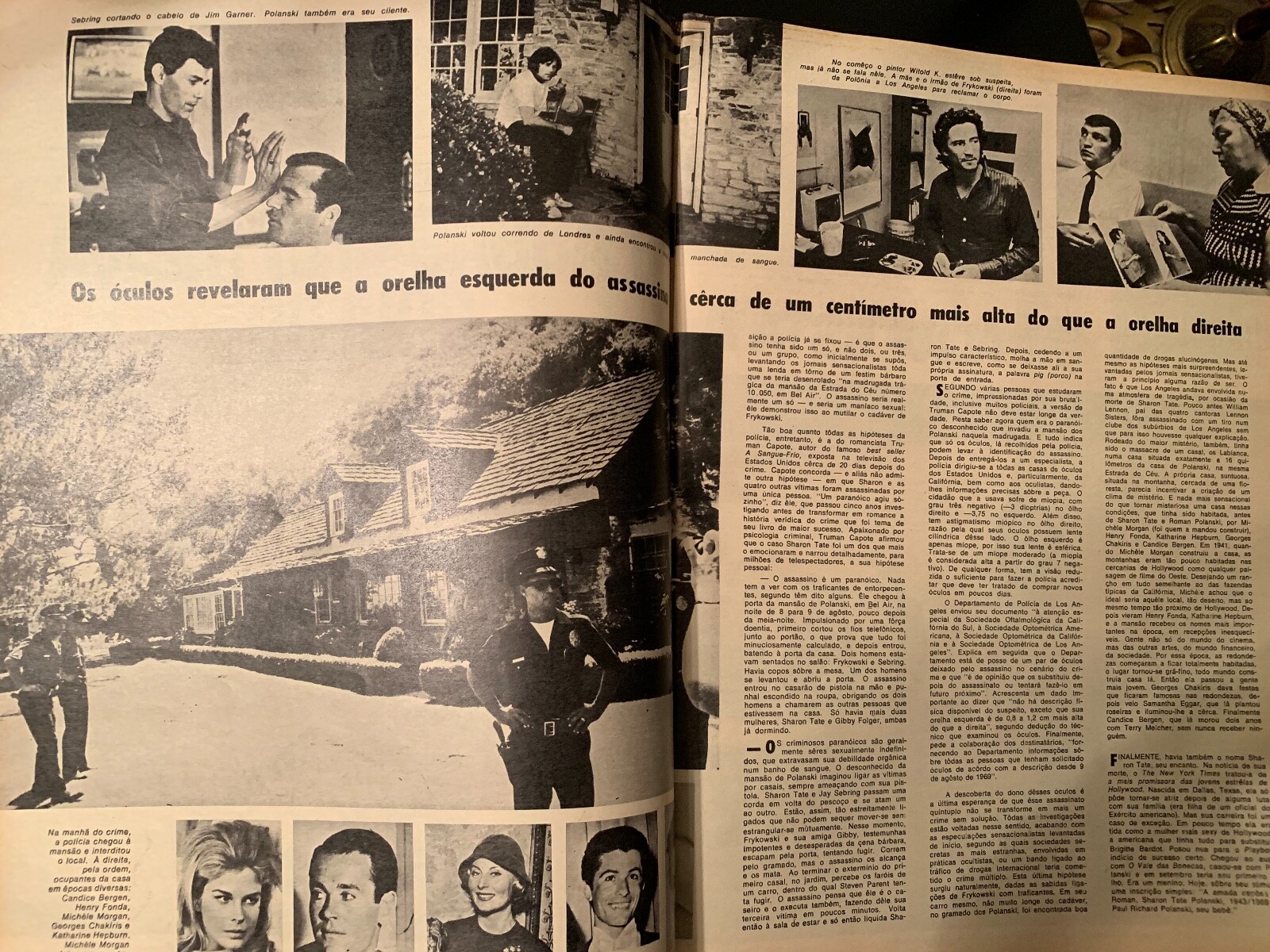 Sharon Tate - 1969 Manchete Magazine - Rare Photos - Jay Sebring | eBay