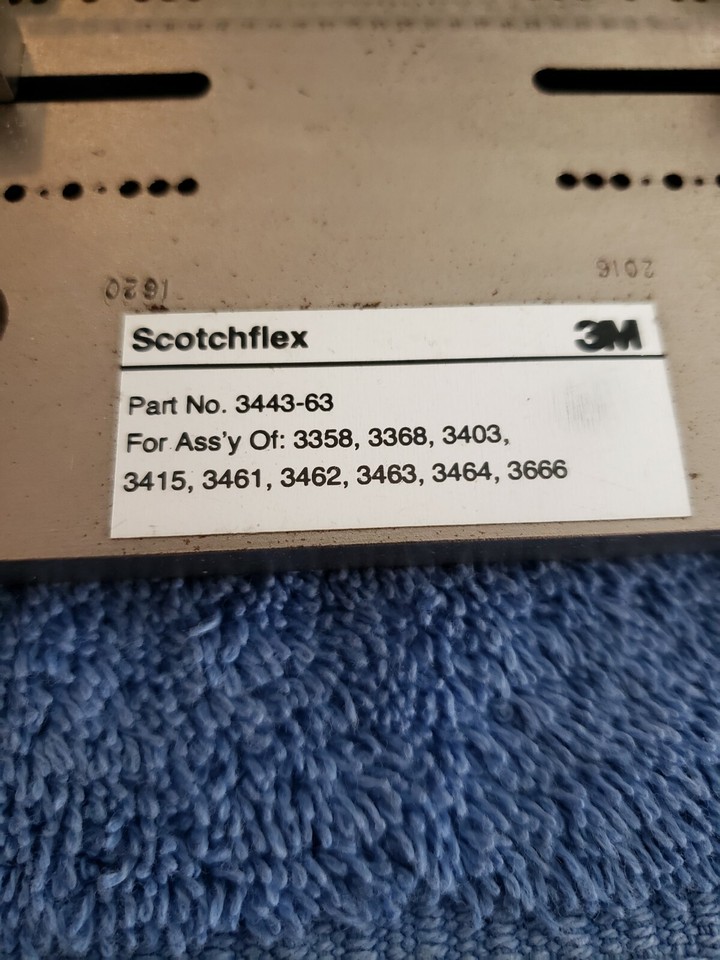 3M Scotchflex 3443-63 Press locator plate | eBay