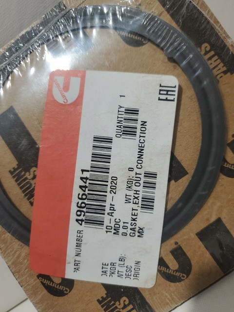Genuine Cummins 4966441 Gasket EXH out Connection for sale online | eBay