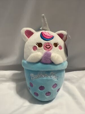 Nanco Unicorn Bubble Tea Plush Keychain 5” | eBay