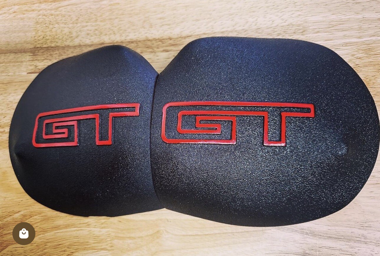 2024+ Ford Mustang Custom Fitted Strut Tower Covers (GT) | eBay