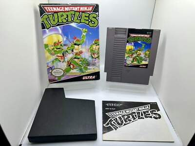 Teenage Mutant Ninja Turtles TMNT ( Nintendo NES ) Authentic Tested ...