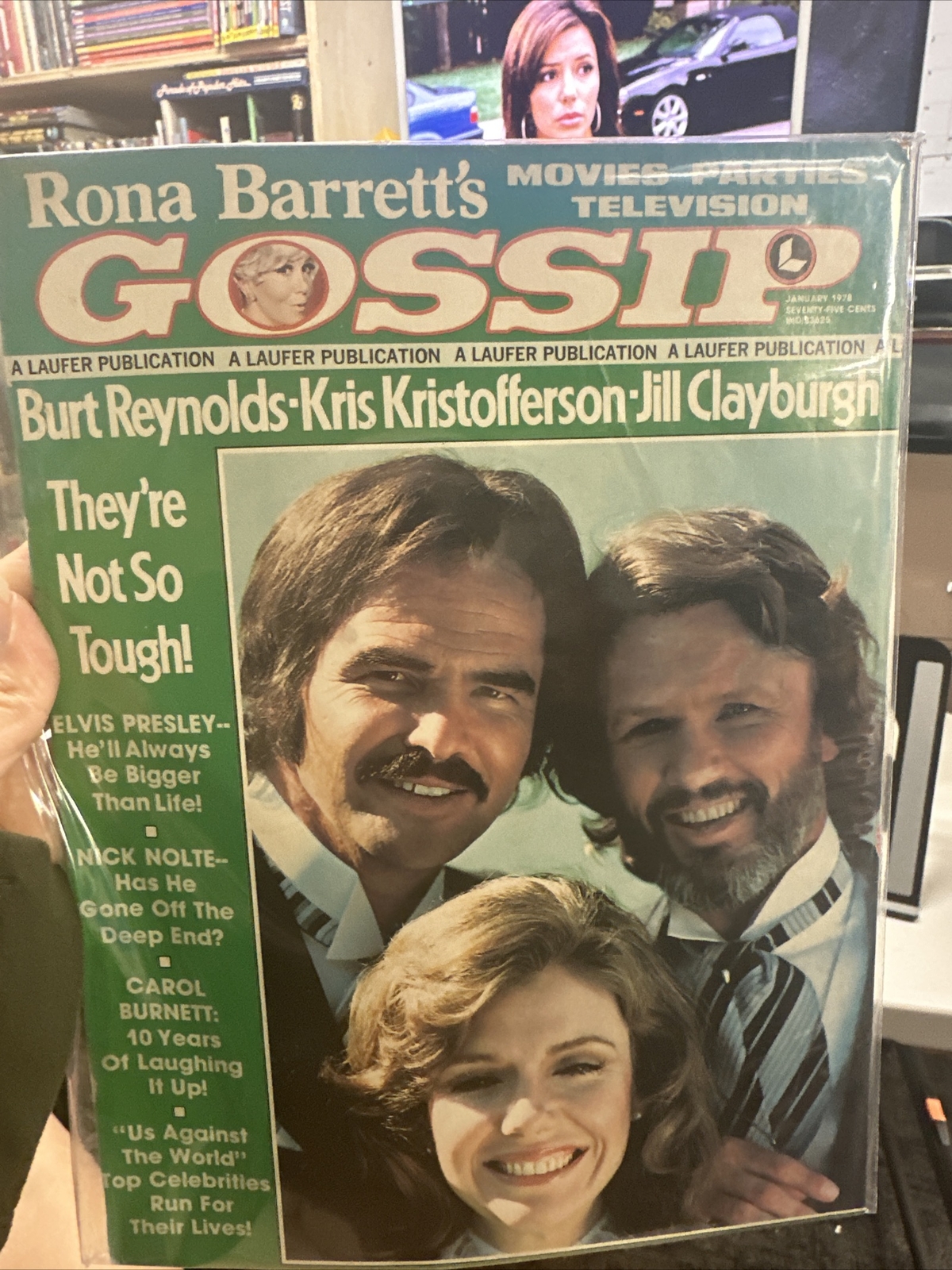 Rona Barrett’s GOSSIP Magazine (January 1978) BURT REYNOLDS Cover A3 | eBay