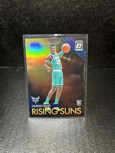 2023-24 Panini Donruss Optic - Rising Suns Blue Prizm #4 Brandon Miller ...