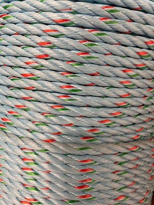 Samson Rope Ultra Blue 3 Strand 3/8" Polymer Olefin Lobster Crab Line ...