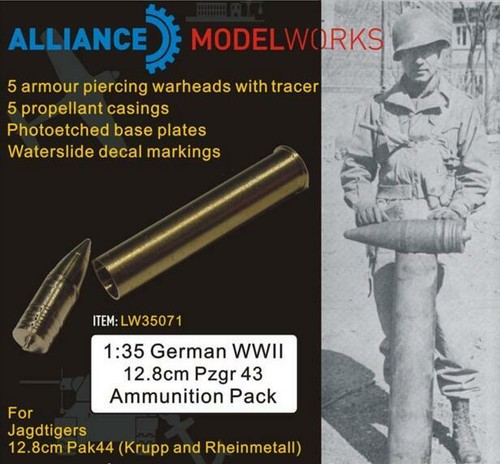 1/35 German WWII 12.8cm Pzgr 43 Ammunitions Pack LW35071 | eBay