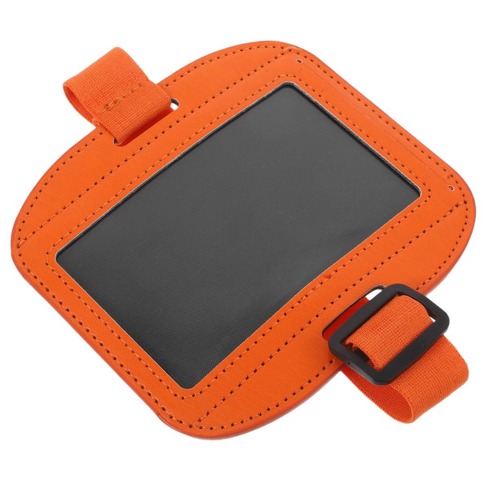 Armband Badge Holder: ID Card Sleeve - Adjustable Elastic Strap for ...