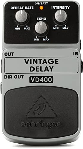 Behringer Guitar Effect Pedal Analog Delay Vd400 Vintage Delay White ...