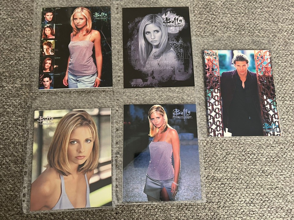 Buffy the vampire slayer Angel postcard set lot bundle | eBay UK