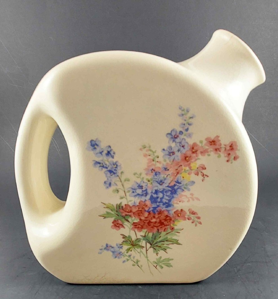 1940s UNIVERSAL CAMBRIDGE CERAMIC BALL TILT WATER JUG PITCHER LILAC ...