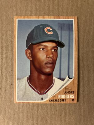 1962 Topps Baseball Andre Rodgers Chicago Cubs Card #477 | eBay