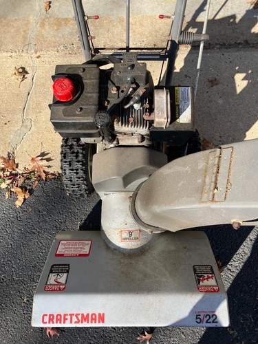 MADE IN AMERICA -- IT WORKS Craftsman Snowblower | eBay