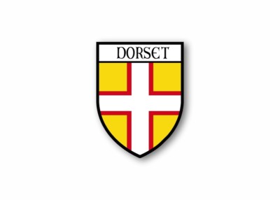 Sticker county shield car vinyl souvenir decal flag caravan crest ...