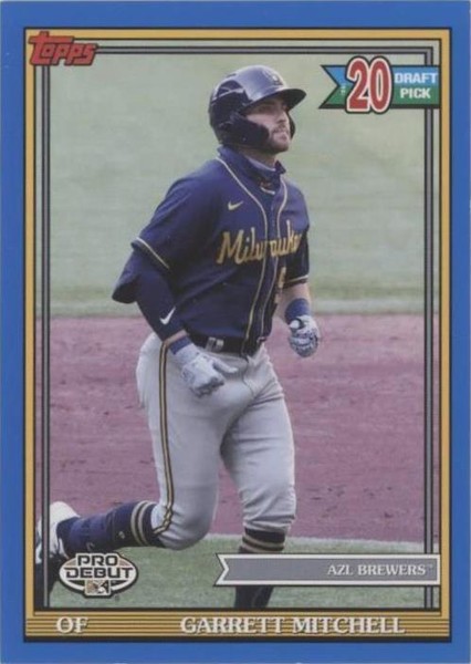 2021 Topps Pro Debut - Blue #PD-168 Garrett Mitchell /150 (RC) for sale ...