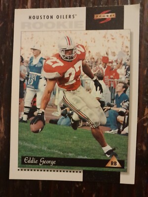 1996 Score Eddie George Base Card #231 SP Rookie RC | Houston Oilers | eBay