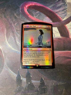 Return the Past - Foil - Universes Beyond: Doctor Who - Magic the ...