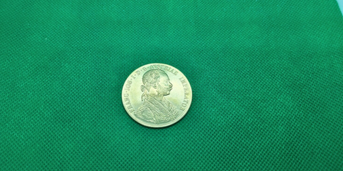 4 DUCATS - 1915 - AUSTRIA - HUNGARY - GOLD COLOR OLD RESTRIKED COIN ...