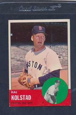 1963 Topps #574 Hal Kolstad Red Sox EX/MT 63T574-90416-3 | eBay