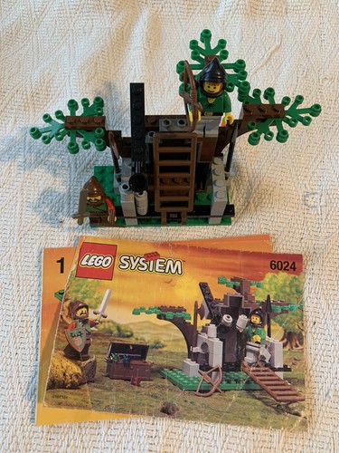 Lego Castle Dark Forest Set 6024 Bandit Ambush Complete With ...