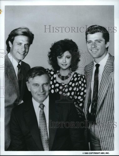 1985 Press Photo "Dynasty II: The Colbys" ABC Series Cast Members ...